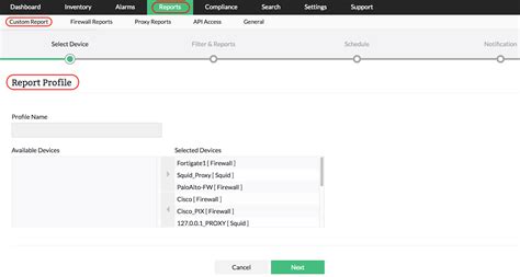 Custom Reports Manageengine Firewall Analyzer