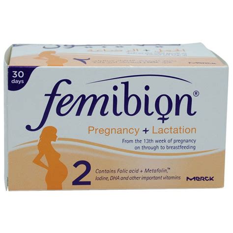 Buy Femibion 2 Pregnancy And Lactation Tablet 30s Capsules Online At Best Price In The Saudi