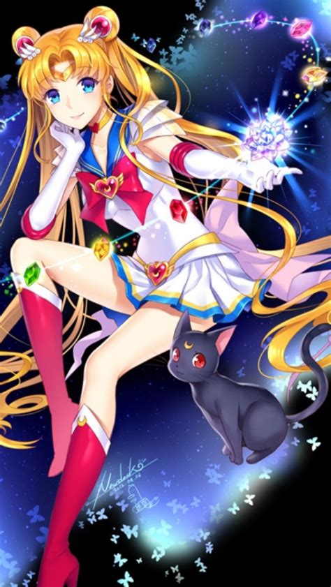 Sailor Moon Wallpaper For Iphone Wallpapersafari