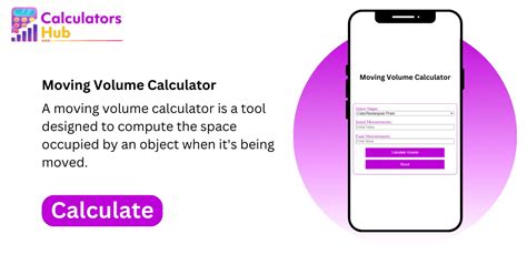 Moving Volume Calculator Online