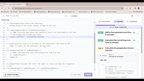 Exercism C Lasagna Youtube