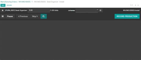 Manage Production Odoo Enterprise Edition Book Manufacturing