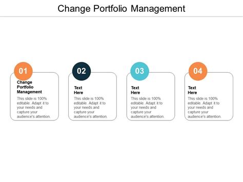 Change Portfolio Management Ppt Powerpoint Presentation Summary