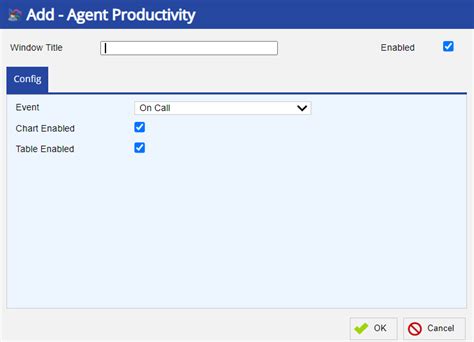 Agent Productivity Widget