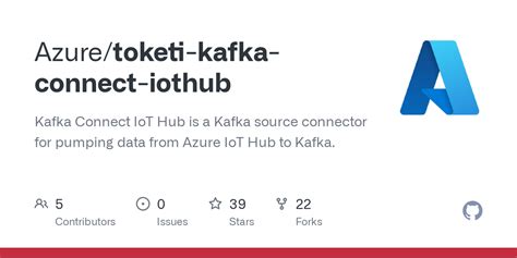 Github Azuretoketi Kafka Connect Iothub Kafka Connect Iot Hub Is A