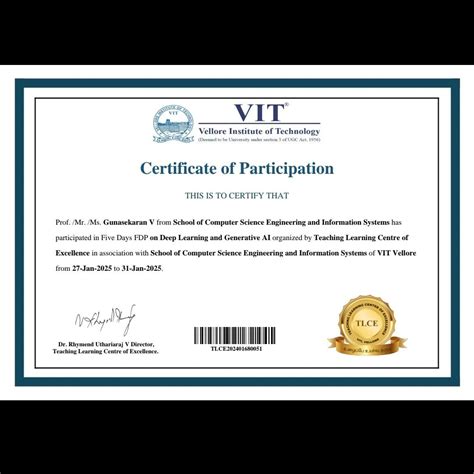 Ai Machinelearning Deeplearning Generativeai Facultydevelopment Gunasekaran V