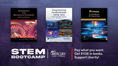 Humble Tech Book Bundle Stem Bootcamp By Mercury Learning Bundle Scan