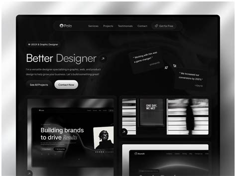 Flowbite Free Personal Website Template By Themeflow — Framer Marketplace