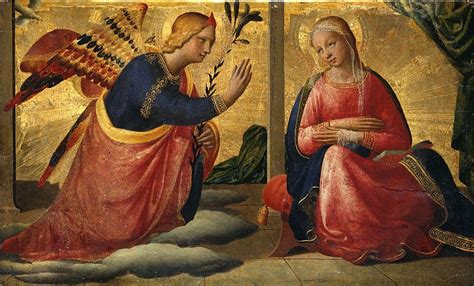 Благовещение картина — Фра Анджелико