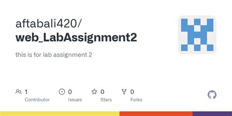 Github Aftabali420weblabassignment2 This Is For Lab Assignment 2