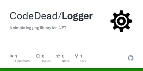 GitHub CodeDead Logger A Simple Logging Library For NET