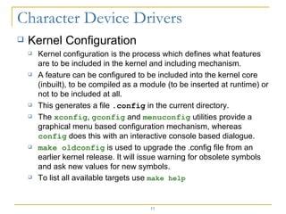 Linux Kernel Development PPT