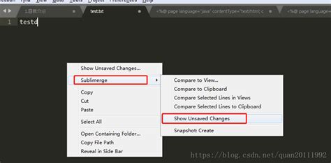 【工具】sublime Text 文件对比插件sublime Text文件比对 Csdn博客