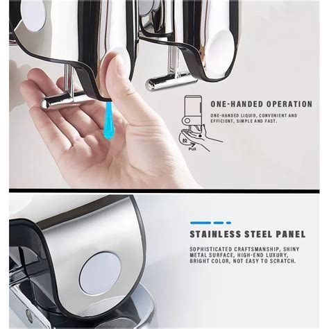 Комплект дозатори За душ гел Шампоан Течен сапун Балсам за баня Кухня Хотел 2 Х 500 мл