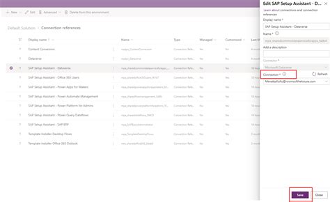 Power Platform용 Sap 설치 도우미 템플릿 설치 및 설정 Power Platform Microsoft Learn