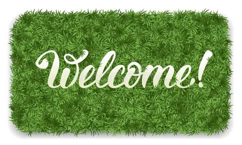 Welcome Grass Stock Illustrations 2807 Welcome Grass Stock