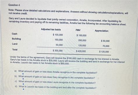 Solved Note Please Show Detailed Calculations And