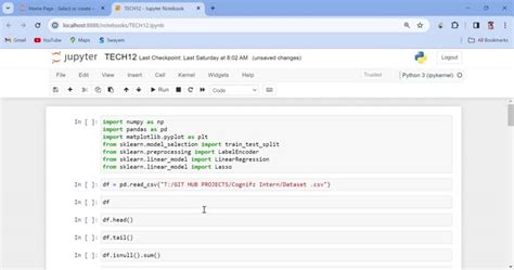 Completed My Internship At Cognifyz Technologies Tharukesh Sd Posted On The Topic Linkedin