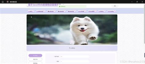 基于ssm vue基于web的宠物店管理系统【开题 程序 论文】 csdn博客