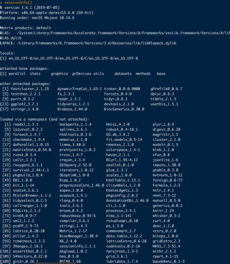 R Wgcna Sharing Namespaces For Statistical Methods Stack Overflow