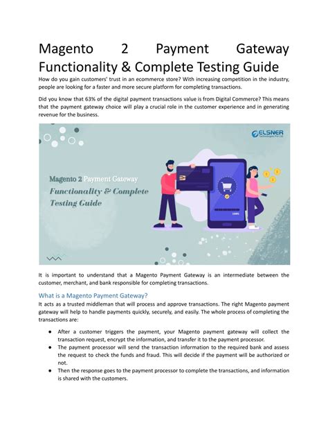 Ppt Magento 2 Payment Gateway Functionality And Complete Testing Guide