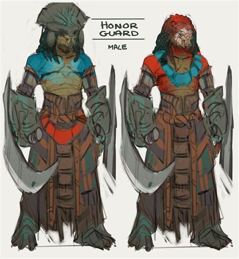 Predatoryautja Concept Honor Guard Isei Silva On Artstation At