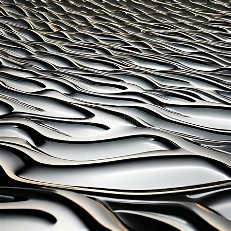 1304 Abstract Liquid Metal A Dynamic And Futuristic Background Featuring Abstract Liquid Metal