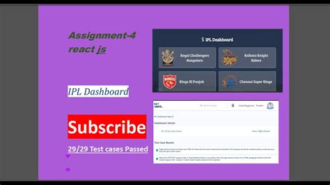 Ipl Dashboard Assignment 4 React Js React Js Ccbp 40 Tech Nxtwave Ccbp 40ipl Dashboard