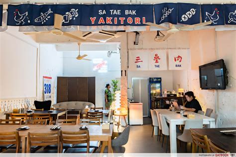 Sa Tae Bak Review Affordable Yakitori Bar With Retro Vibes Eatbook Sg
