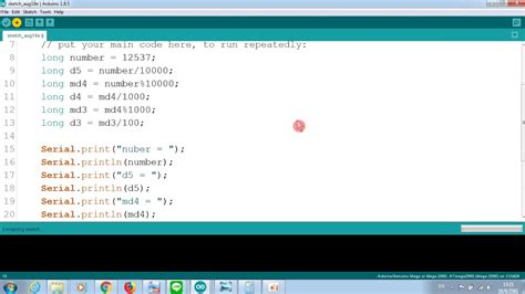 Arduino 9 002 การประยุกต์ใช้คำสั่งหารและหารเอาเศษ Youtube