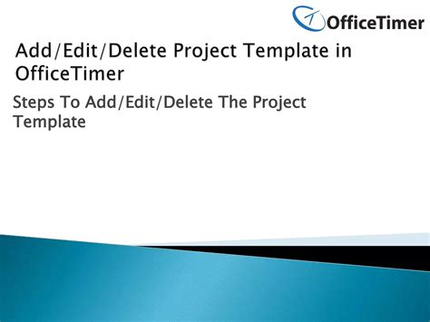 Add Edit Deleteproject Templates Pptx Computing Technology