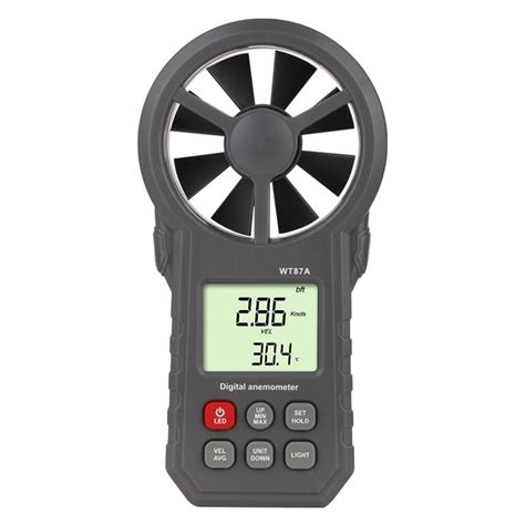 Handheld Anemometer Thermometer Pocket Dual Use Wi Vicedeal