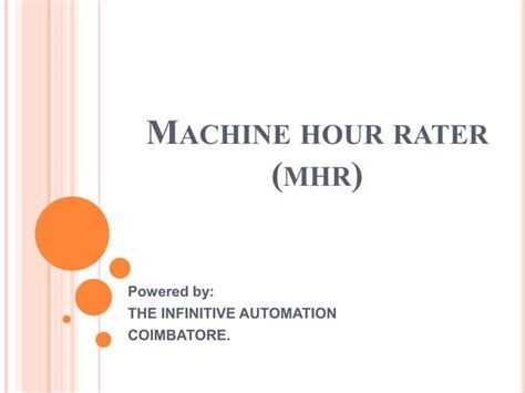 Cycle Time Calculation Pptx