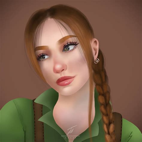 Leah Fanart 🏡💚🧡 Rstardewvalley