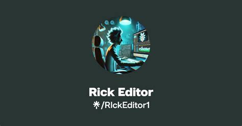 Rick Editor Instagram Tiktok Linktree