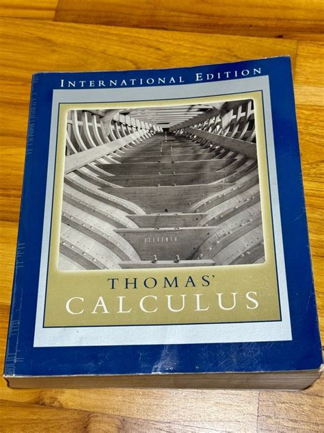 Thomas Calculus Pearson Hobbies And Toys Books And Magazines Textbooks