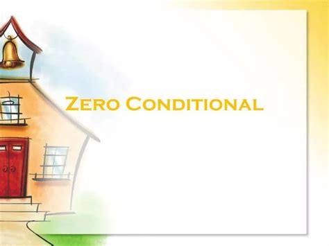 PPT Zero Conditional PowerPoint Presentation Free Download ID
