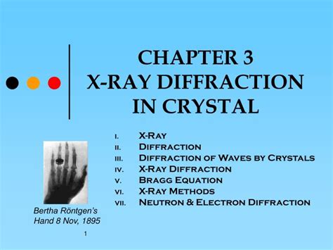 Ppt Chapter 3 X Ray Diffraction In Crystal Powerpoint Presentation Free Download Id 242864