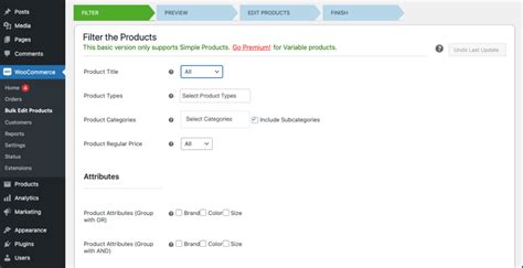 How To Bulk Edit Products In WooCommerce