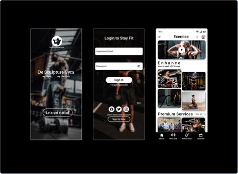 Gym App Ui Design By Samuel Sunday On Dribbble