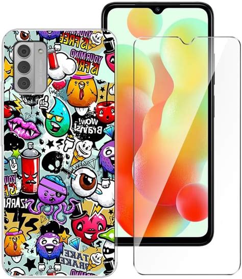 Lyzxmy Case For Nokia G42 5g Tempered Film Glass Screen Protector