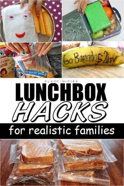 Lunch Box Ideas And Hacks For Realistic Families Playtivities