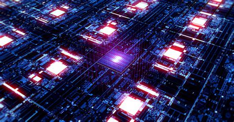 회로 기판 패턴 닫기 Cpu 데이터 처리 인공지능 0명에 대한 스톡 사진 및 기타 이미지 0명 3차원 형태 Cpu