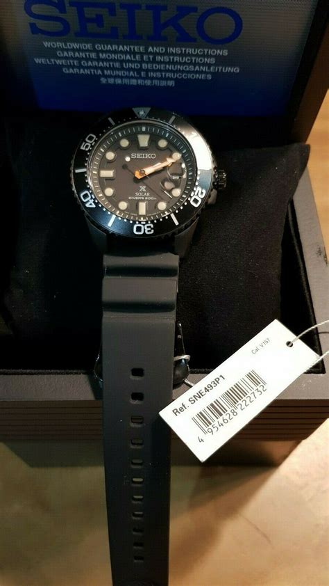 Seiko Prospex Black Series Solar M Sne P Store Repc Com