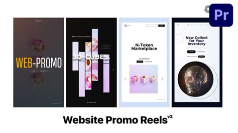 Website Promo Reels For Premiere Pro V2 Premiere Pro Templates Videohive