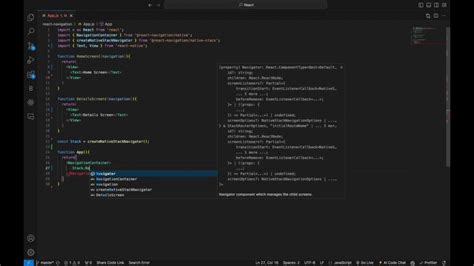 how to navigate between screens in react native youtube