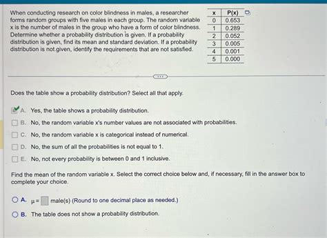 Solved Also Find The Standard Deviation Of The Random Variable X