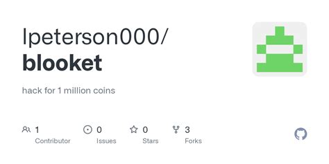 Github Lpeterson Blooket Hack For Million Coins