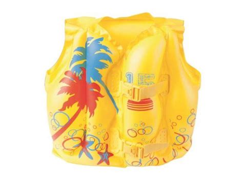 Надувной жилет для плавания Tropical, 41x30 см, BESTWAY (от 3 до 6 лет ...