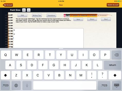 Ipad Textview Shrinking In Landscape View When Keyboard Appears Ios